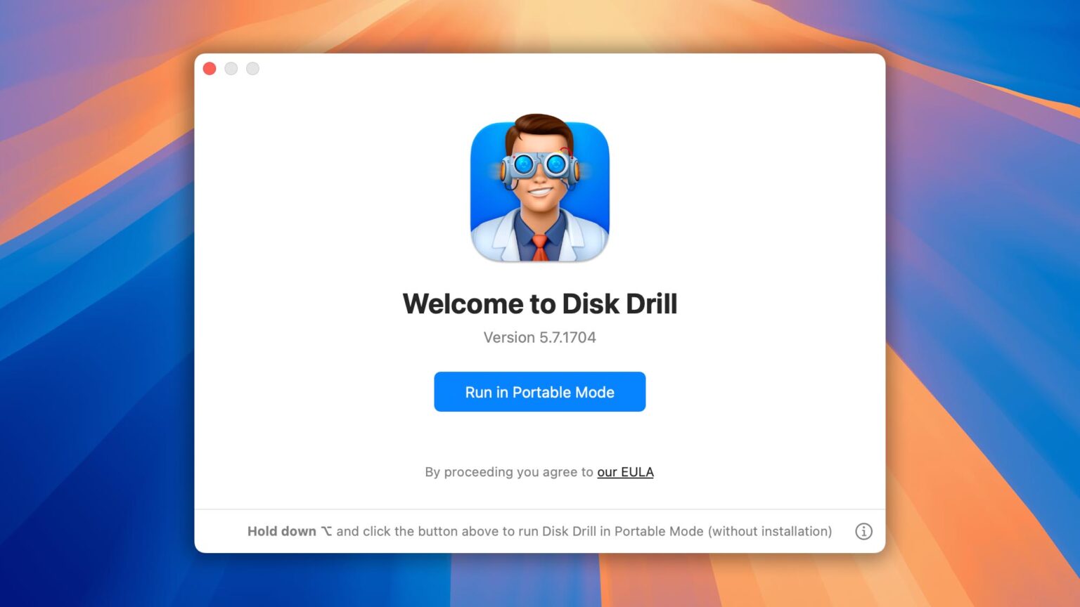 How to Install Disk Drill in Portable Mode