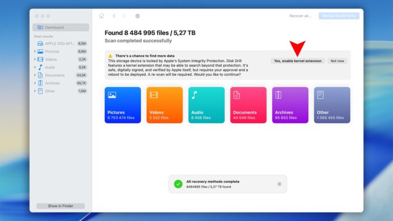 How to Enable Disk Drill’s Kernel Extension (KEXT) for Direct Device ...