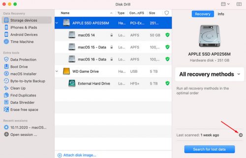 Disk Drill Mac – Data Recovery Sessions - Save, Load, Resume Your Scans