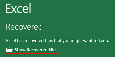 How to Recover Deleted, Unsaved or Overwritten Excel Files