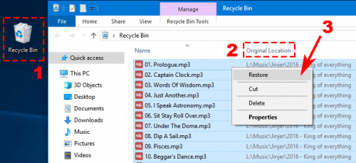 4 Methods on How to Recover Deleted or Lost Music Files