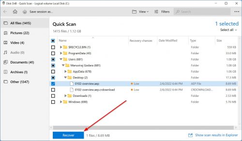 What Is an AEP File & How to Recover Deleted AEP Files