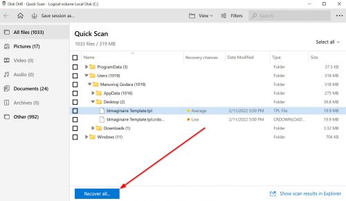 What Is a TPL File Extension & How to Recover Deleted TPL Files