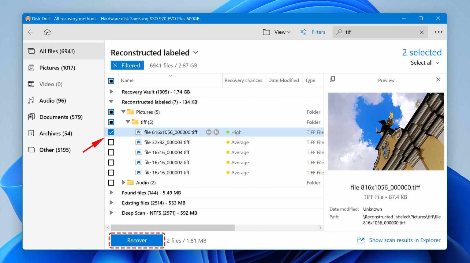 What Is TIFF & How To Recover Deleted Tag Image File Format