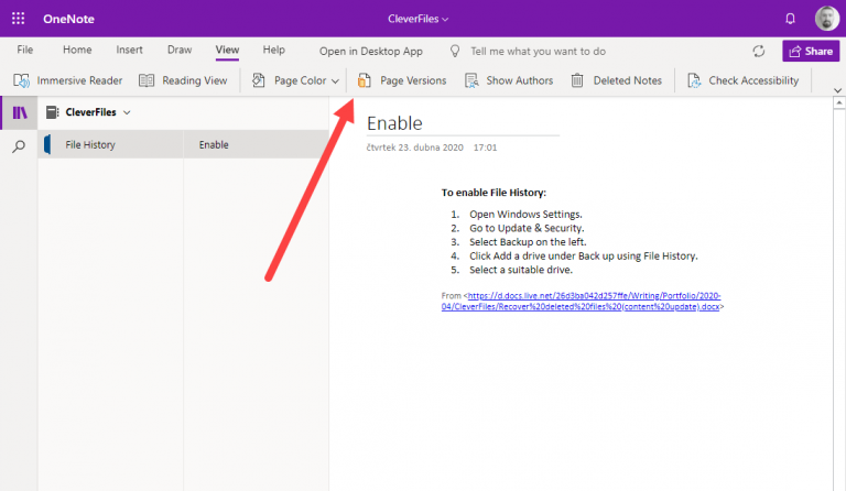 How To Recover Deleted Files From Onenote Multiple Methods