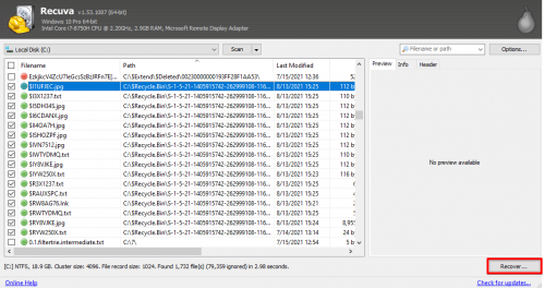 Recuva Data Recovery Tool Review [Updated in 2021]