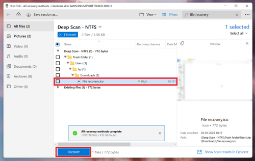 What is the ICO File Format & How to Recover Deleted ICO File