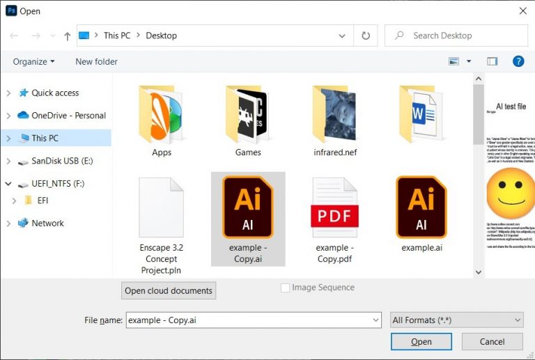 How to Recover Deleted / Unsaved Adobe Illustrator (AI) File