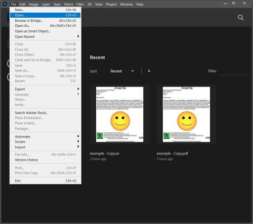 How to Recover Deleted / Unsaved Adobe Illustrator (AI) File