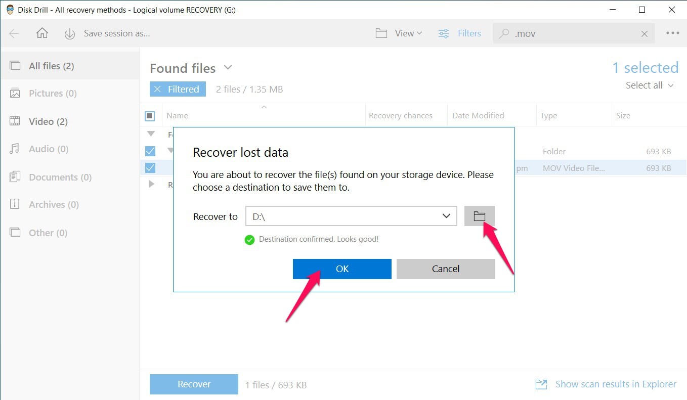 How To Recover Deleted / Corrupted MOV Video File