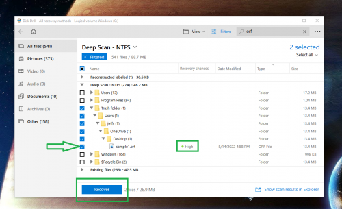 What is the ORF File & How to Recover Deleted ORF Files
