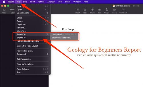 8 Working Ways to Recover Pages Documents on Mac
