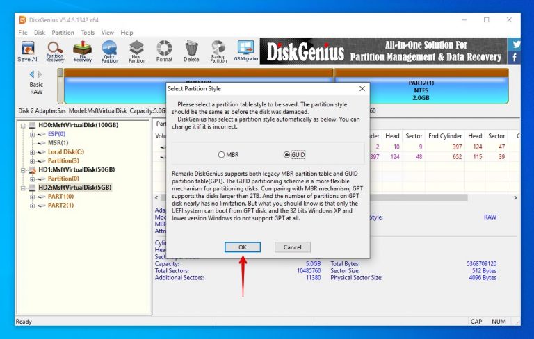 How to Recover a Partition Table in Windows 11/10/8/7