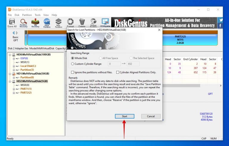 How to Recover a Partition Table in Windows 11/10/8/7