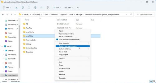 How to Recover Sticky Notes on Windows 10/11