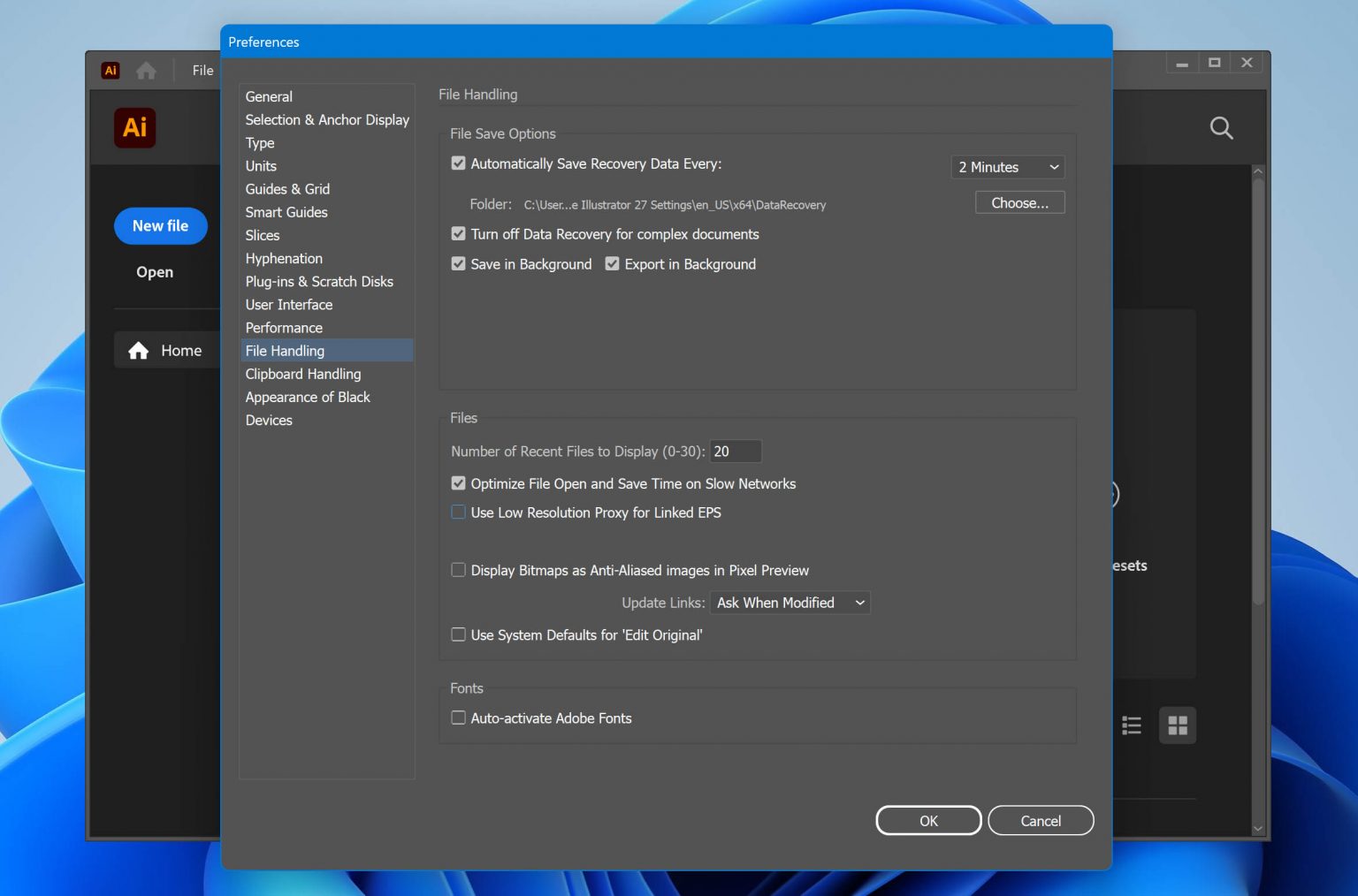 How to Recover Deleted / Unsaved Adobe Illustrator (AI) File