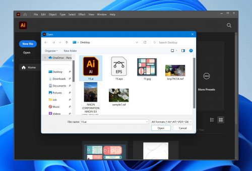 How to Recover Deleted / Unsaved Adobe Illustrator (AI) File