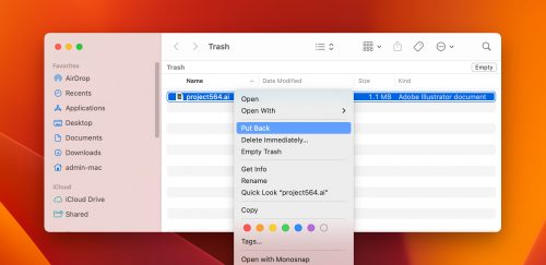 How to Recover Deleted / Unsaved Adobe Illustrator (AI) File