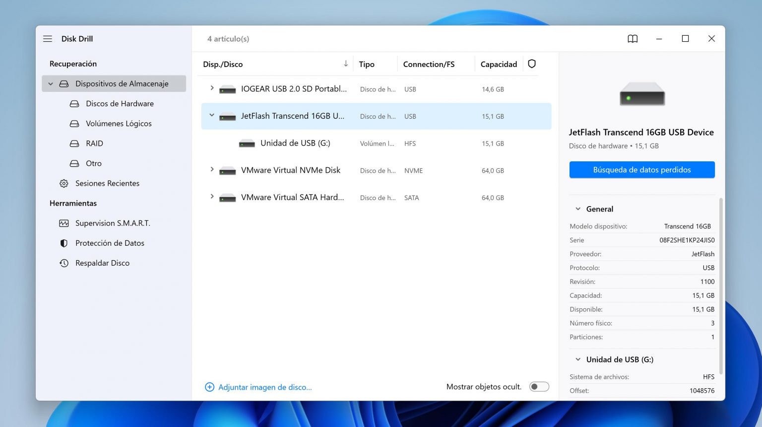 Como recuperar archivos desde un pendrive dañado o ilegible