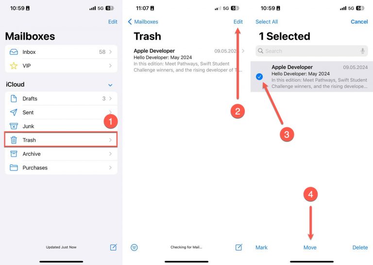 6 Methods to Recover Deleted Emails in 2025 [All Platforms]