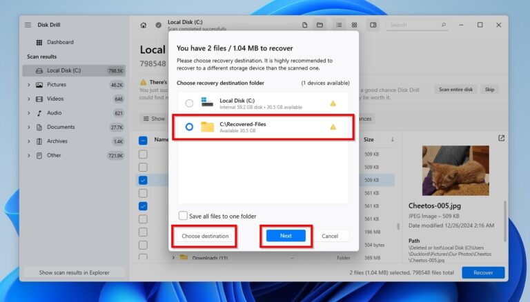 How to Find Disappeared Files on Windows 10 or 11