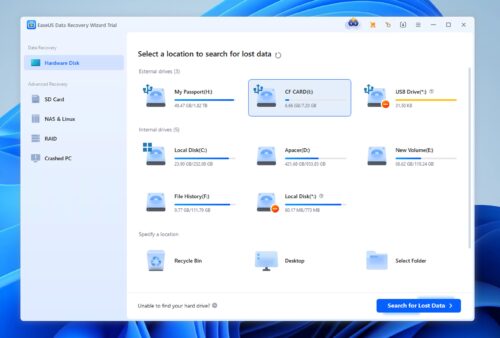 How to Recover Deleted Files from a CF Card (5 Best Solutions)