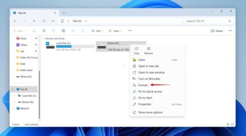 How to Format an SD Card Without Losing Data on Windows 10/11