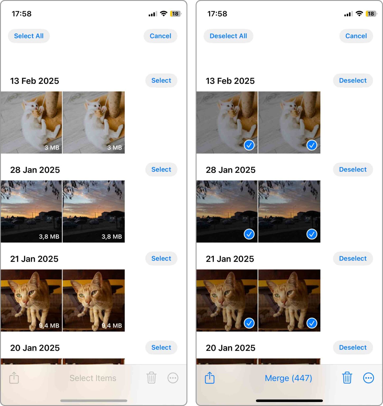 How to Delete Duplicate Photos on iPhone - iOS 17/18
