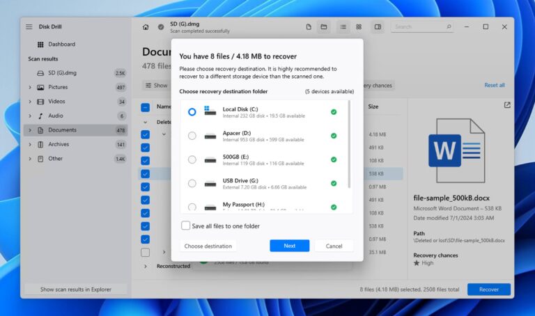 5 Ways to Recover Permanently Deleted Word Document (Free)