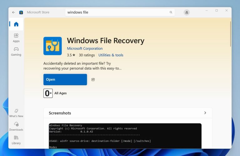 Windows File Recovery Tool: How Good Is It? In-Depth Review