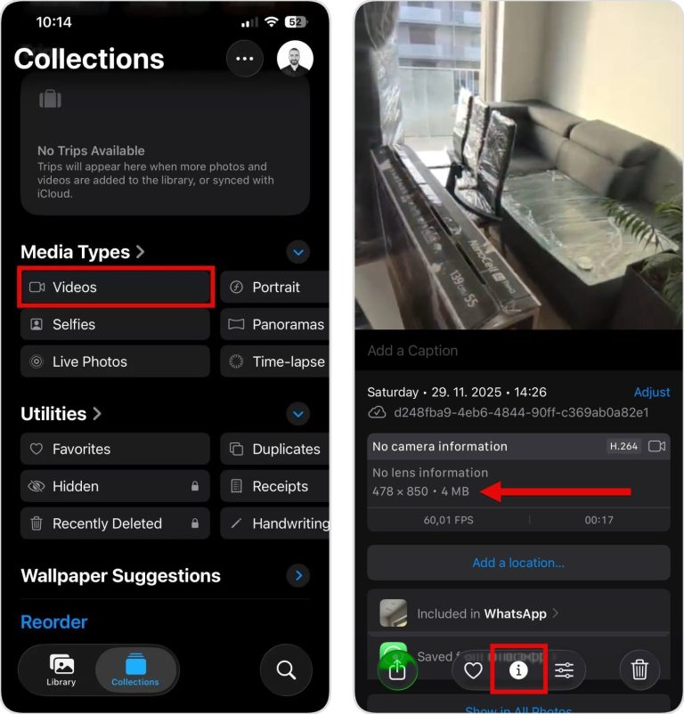 How to Sort Videos by Size on iPhone and See the Largest Files