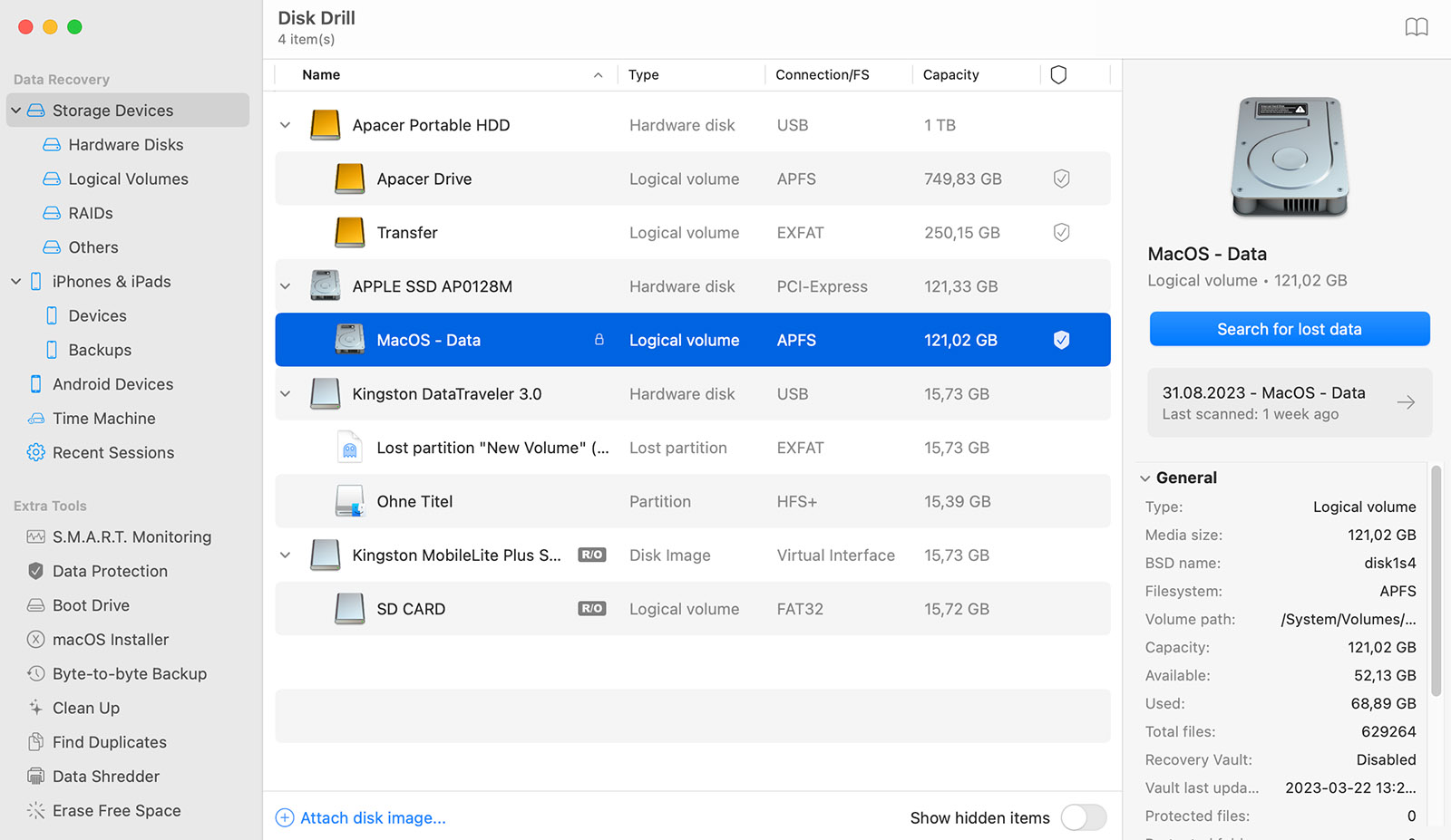 Apple Data Recovery Software for Mac. Test it for Free [2022]