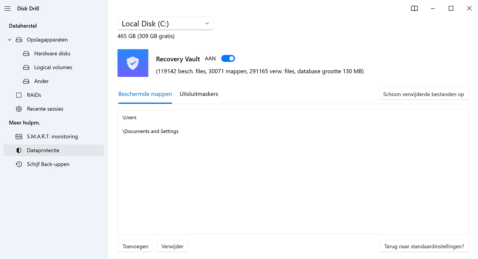 Bestanden terughalen van een harde schijf met gratis software