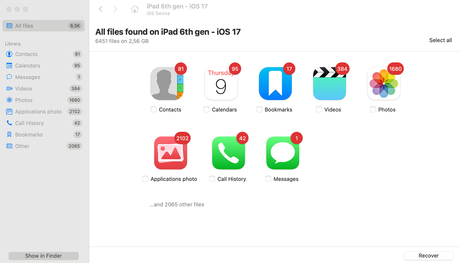 Free iPad Data Recovery. Recover 300+ Files: Photos, Music