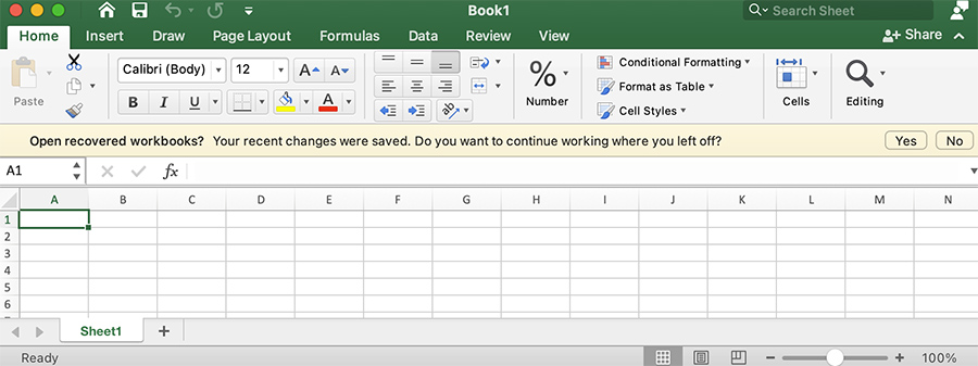 9 Ways How to Recover Deleted or Unsaved Excel Files on Mac