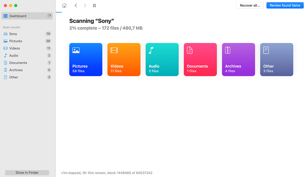 Recover Deleted Files from a Sony SD Card on Mac (2022)