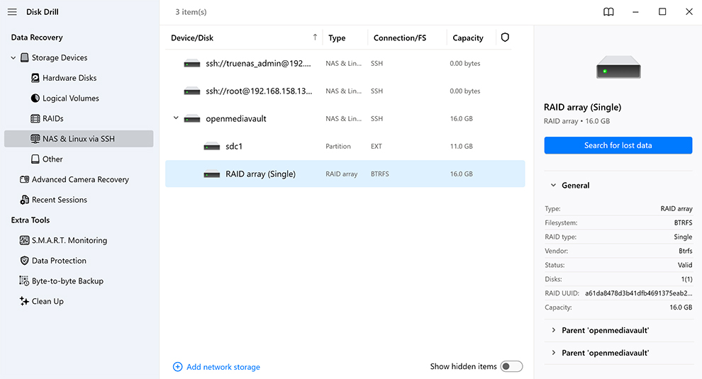 Free NAS Data Recovery - Restore From Healthy/Failed Systems